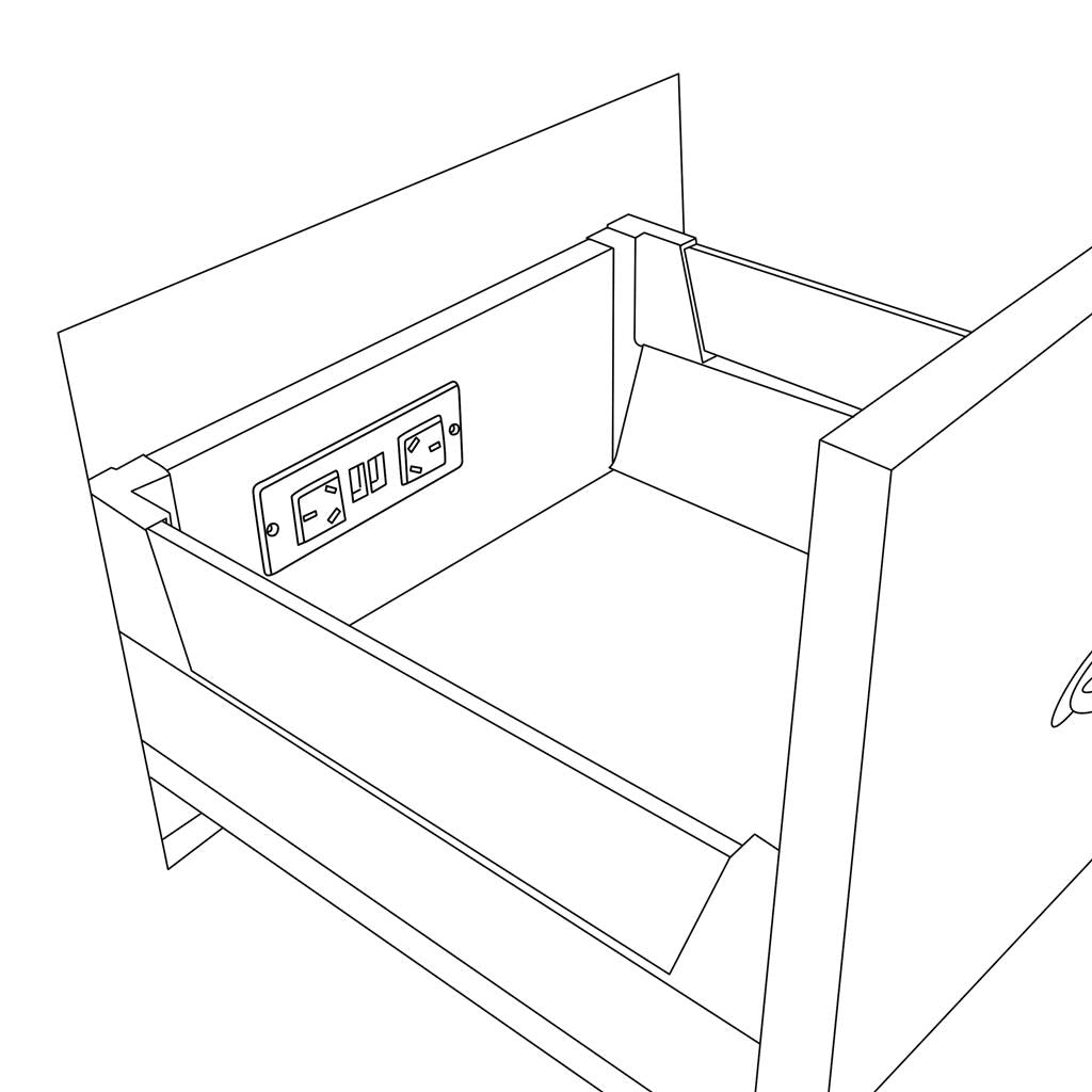 In Drawer Powerpoint – Luxe Vanities & Kitchens